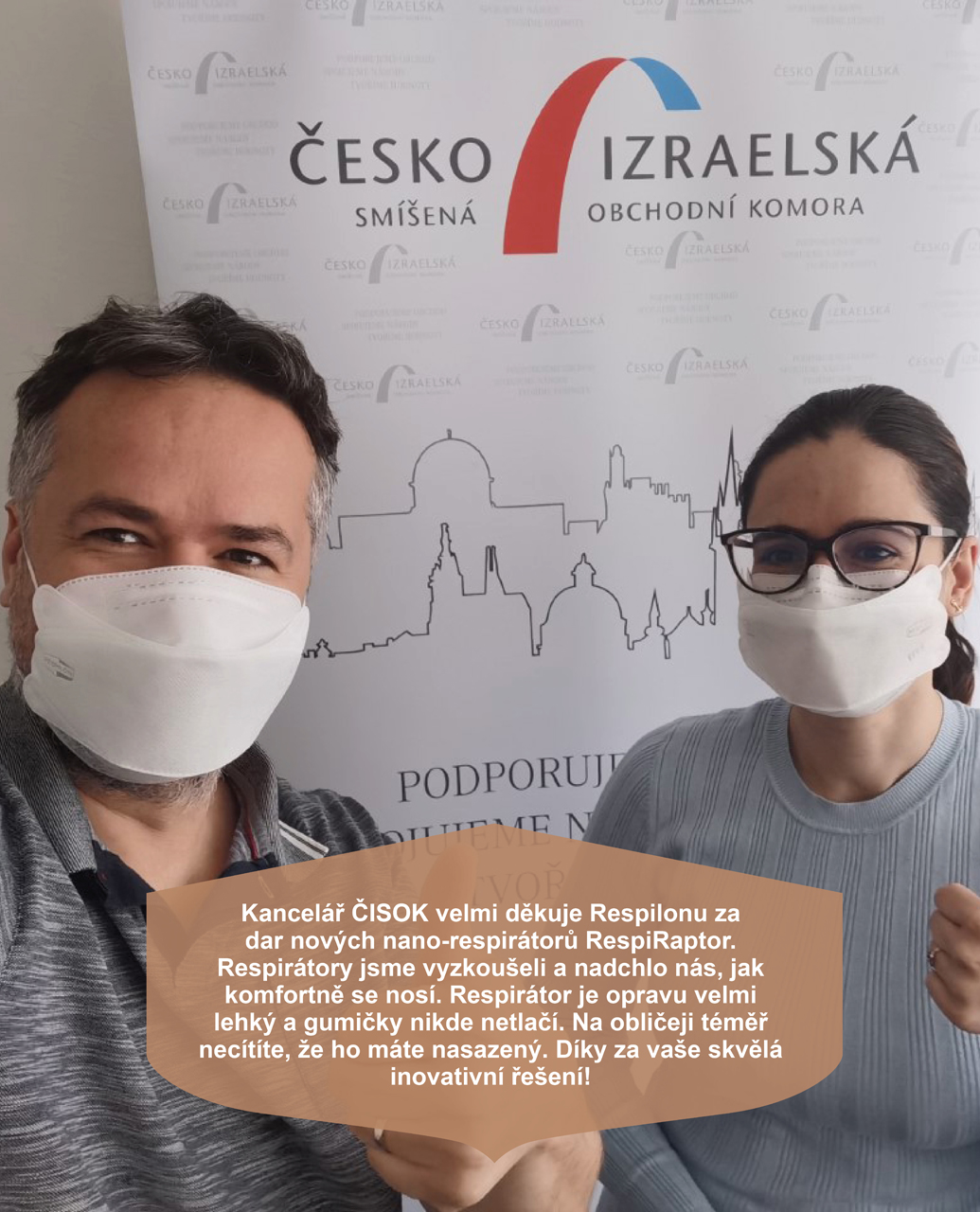 RespiRaptor reference CZ | Respilon - Life's worth it